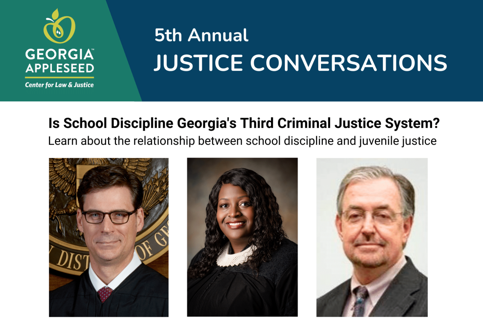 Justice Conversations - 2023 - Georgia Appleseed Center for Law & Justice